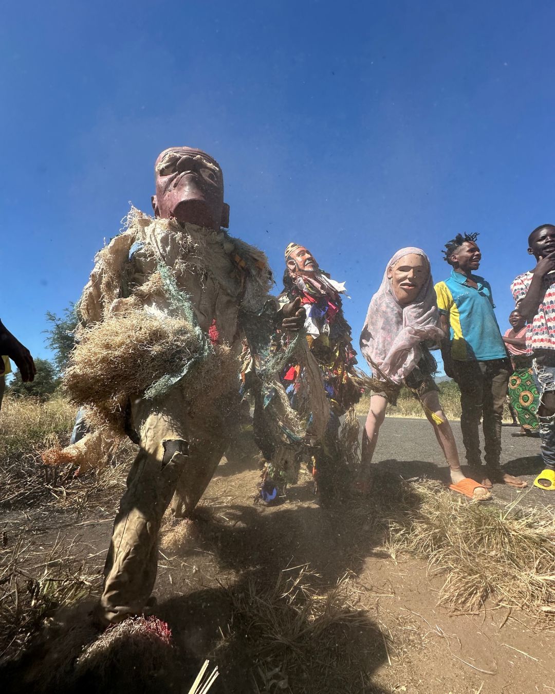 Bizarre Traditions - This is a Chewa Funeral Ceremony in Malawi